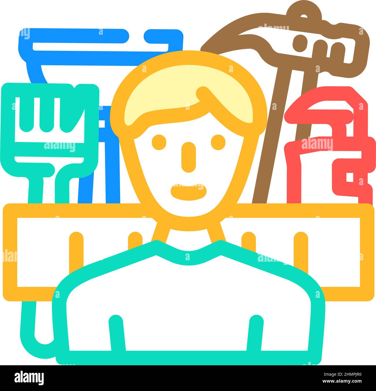 Man sink repairing Stock Vector Images - Alamy