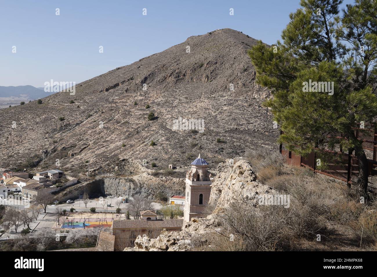 The church of Oria in Almeria, Spain Stock Photo - Alamy