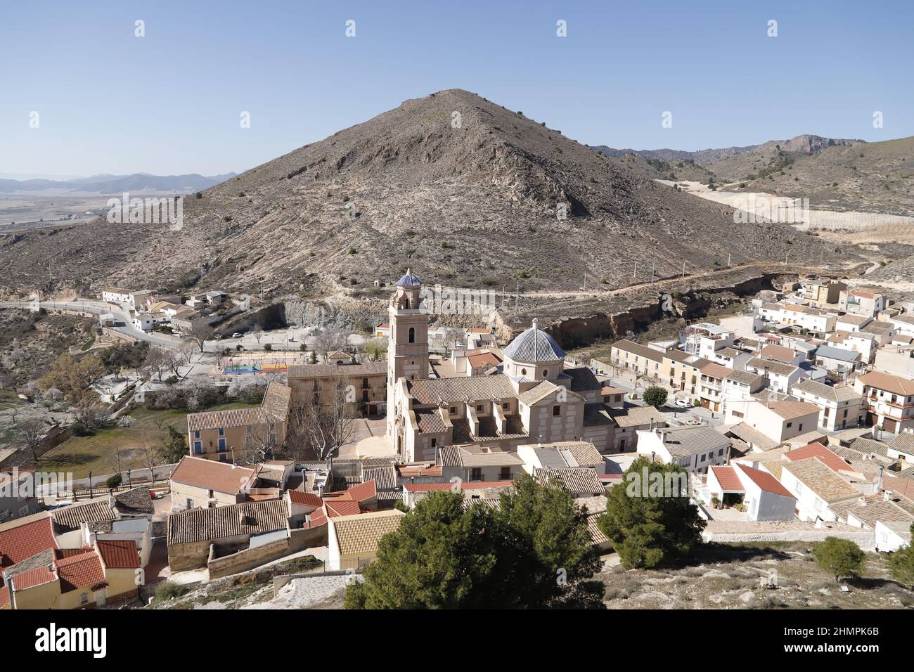 The church of Oria in Almeria, Spain Stock Photo - Alamy