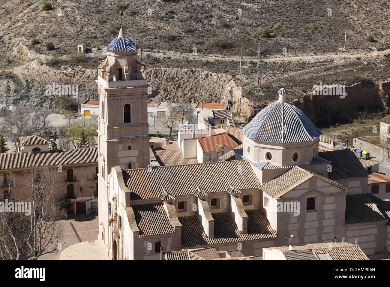The church of Oria in Almeria, Spain Stock Photo - Alamy