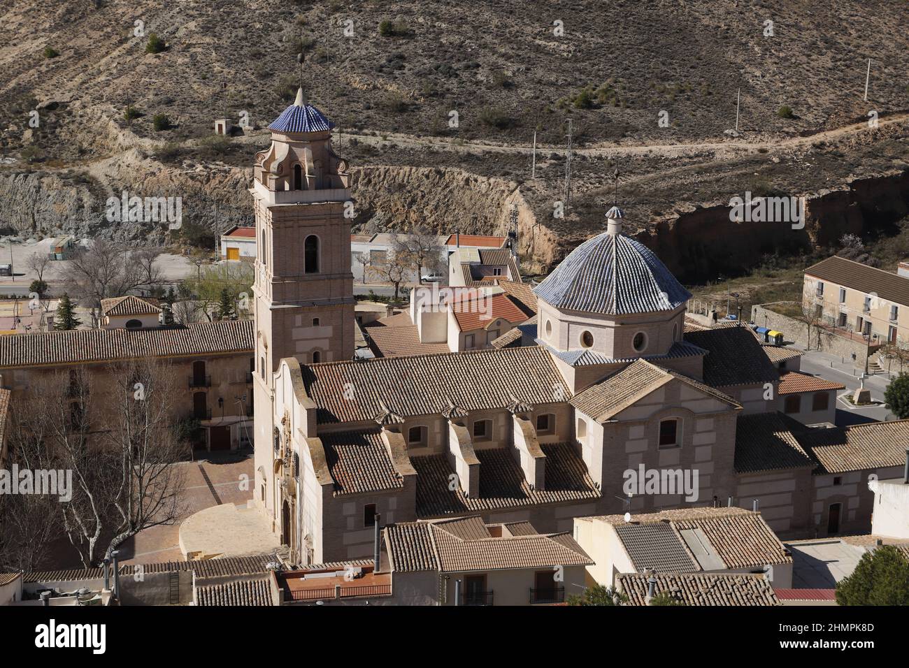 The church of Oria in Almeria, Spain Stock Photo - Alamy