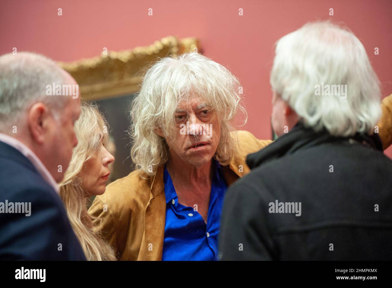 The Clew Bay Queen loading at Roonagh Pier in Mayo bringing cargo and ...