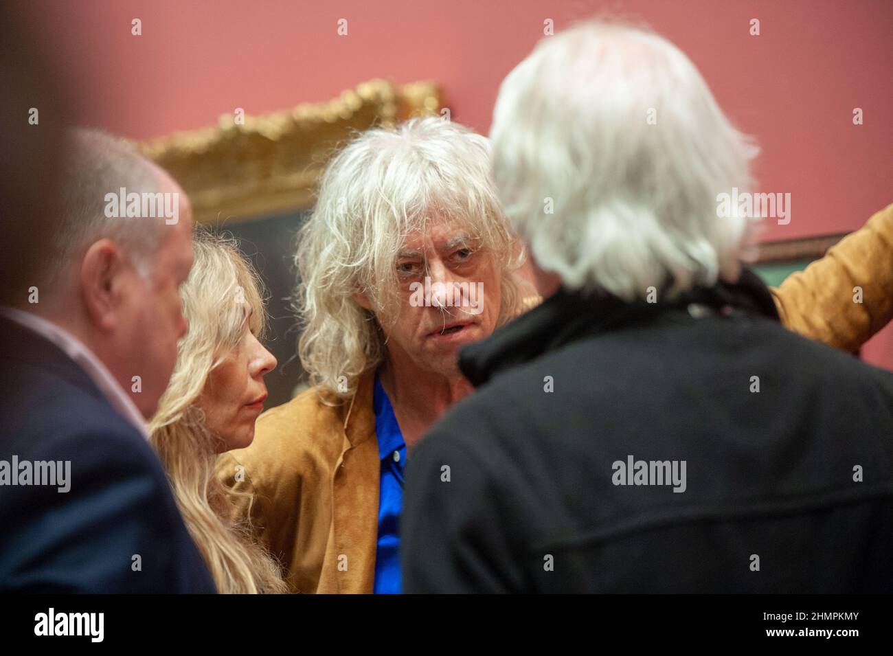 The Clew Bay Queen loading at Roonagh Pier in Mayo bringing cargo and ...