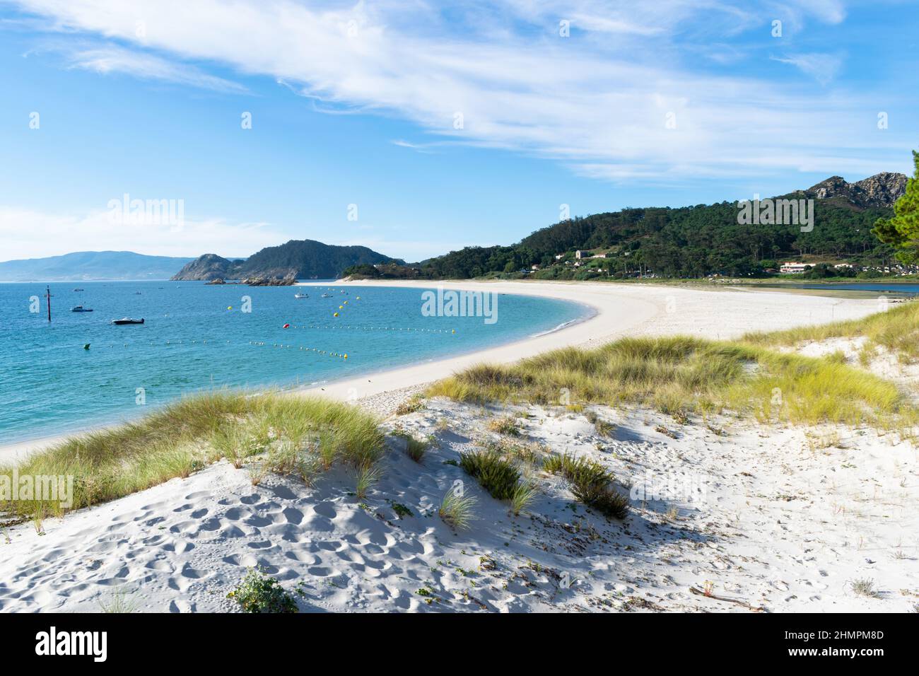 Rodas beach, Cies Islands, Galicia, Spain Stock Photo - Alamy