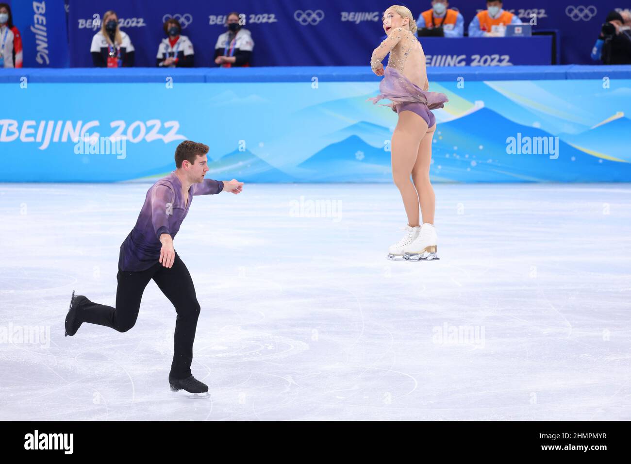 Alexa Knierim & Brandon Frazier (USA), FEBRUARY 7, 2022 - Figure ...