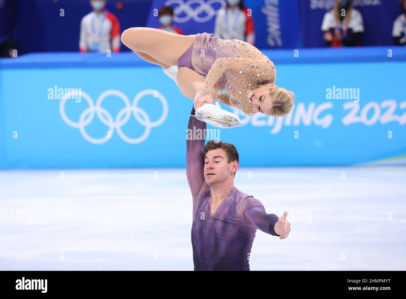 Alexa Knierim & Brandon Frazier (USA), FEBRUARY 7, 2022 - Figure ...