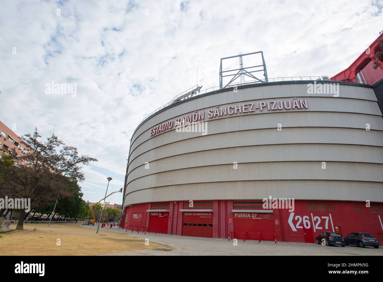 Soccer Stadium Ramón Sánchez-Pizjuán, Seville Stock Photo - Alamy
