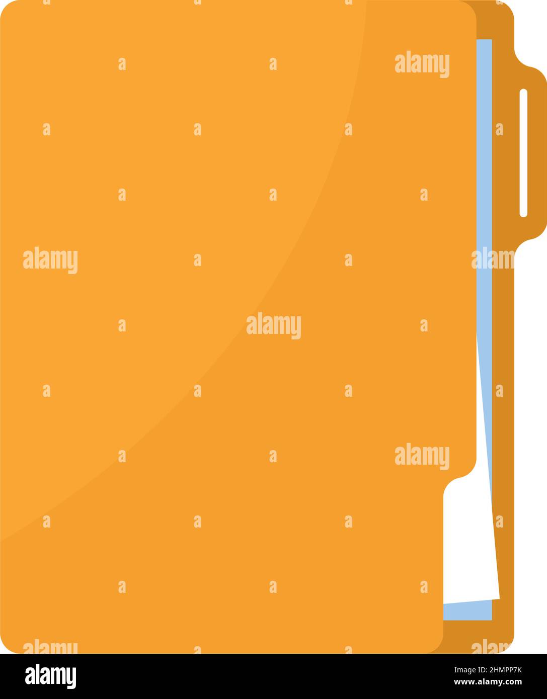 documents folder icon on white background Stock Vector Image & Art - Alamy