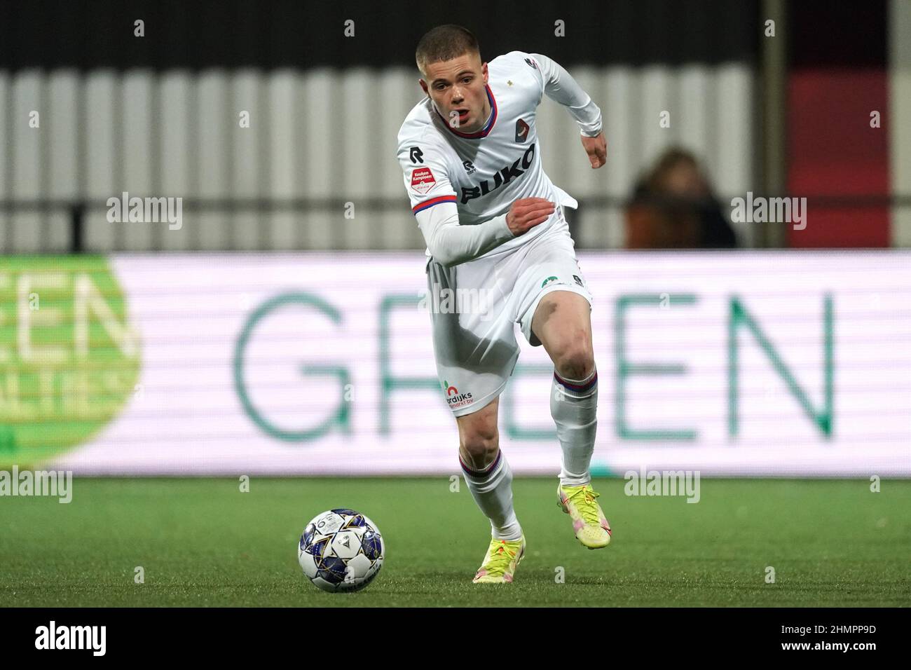 HELMOND, NETHERLANDS - FEBRUARY 11: Rein Smit of Telstar during the ...
