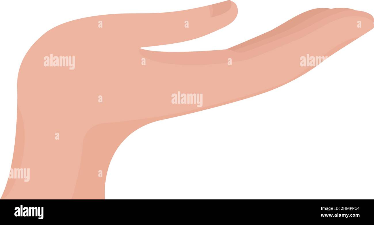 hand icon on white background Stock Vector Image & Art - Alamy