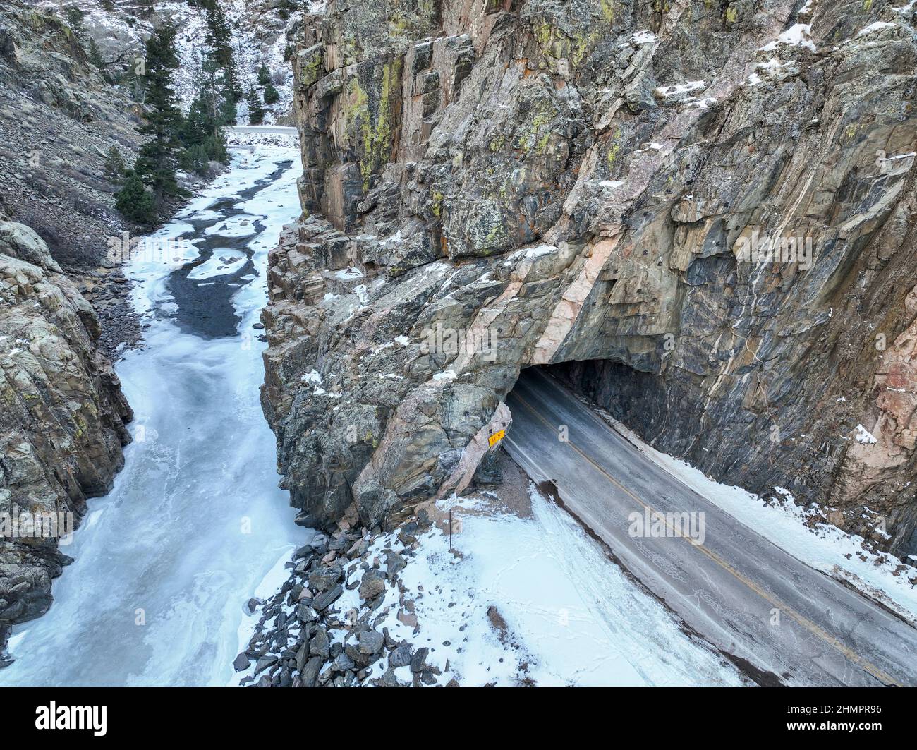 Poudre canyon highway hi-res stock photography and images - Alamy
