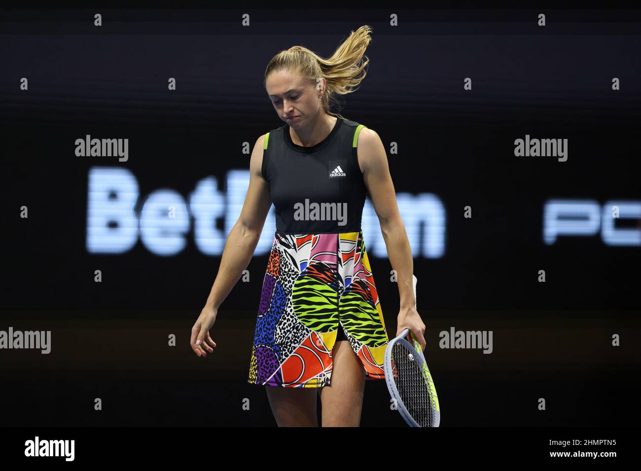 Saint Petersburg, Russia. 11th Feb, 2022. Aliaksandra Sasnovich of ...