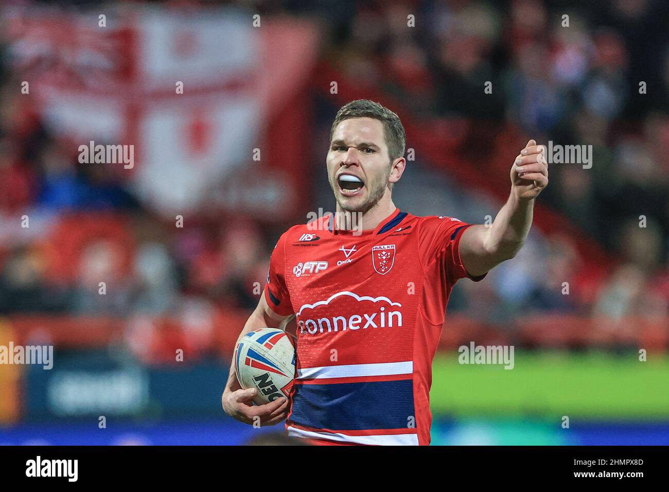 Matt Parcell #9 of Hull KR appleas Stock Photo - Alamy