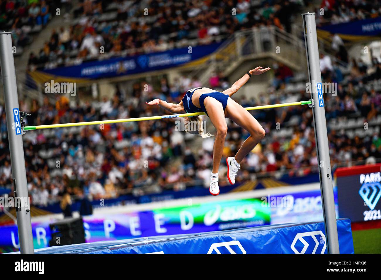 Yuliya (Yuliia) Levchenko (Women's High Jump) of Ukraine competes ...