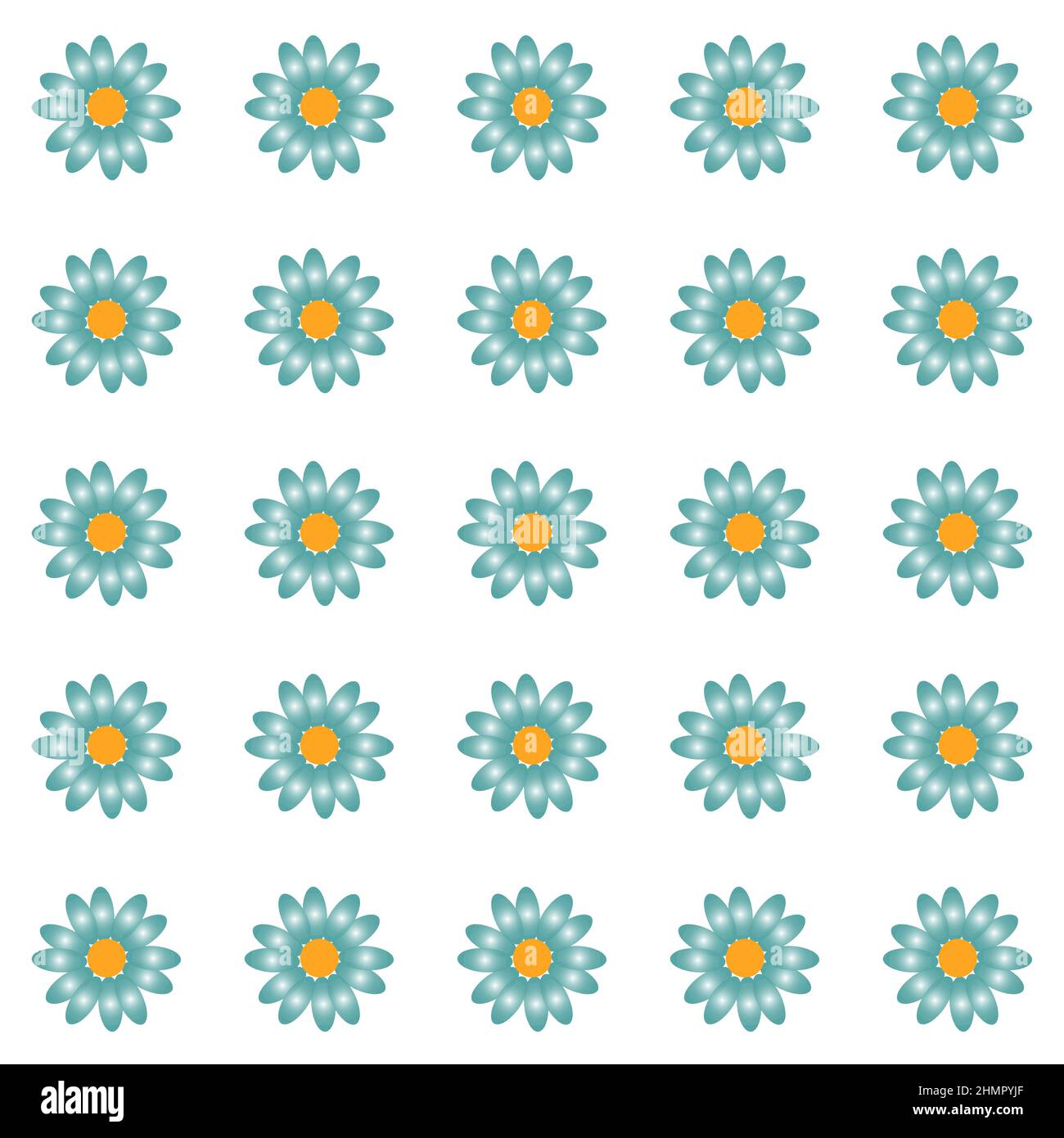 Colored Flowers Pattern template, is a professional, modern, colored ...