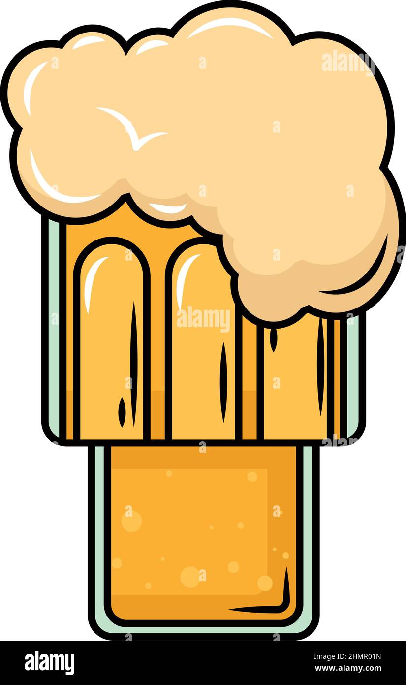 beer cup icon on white background Stock Vector Image & Art - Alamy