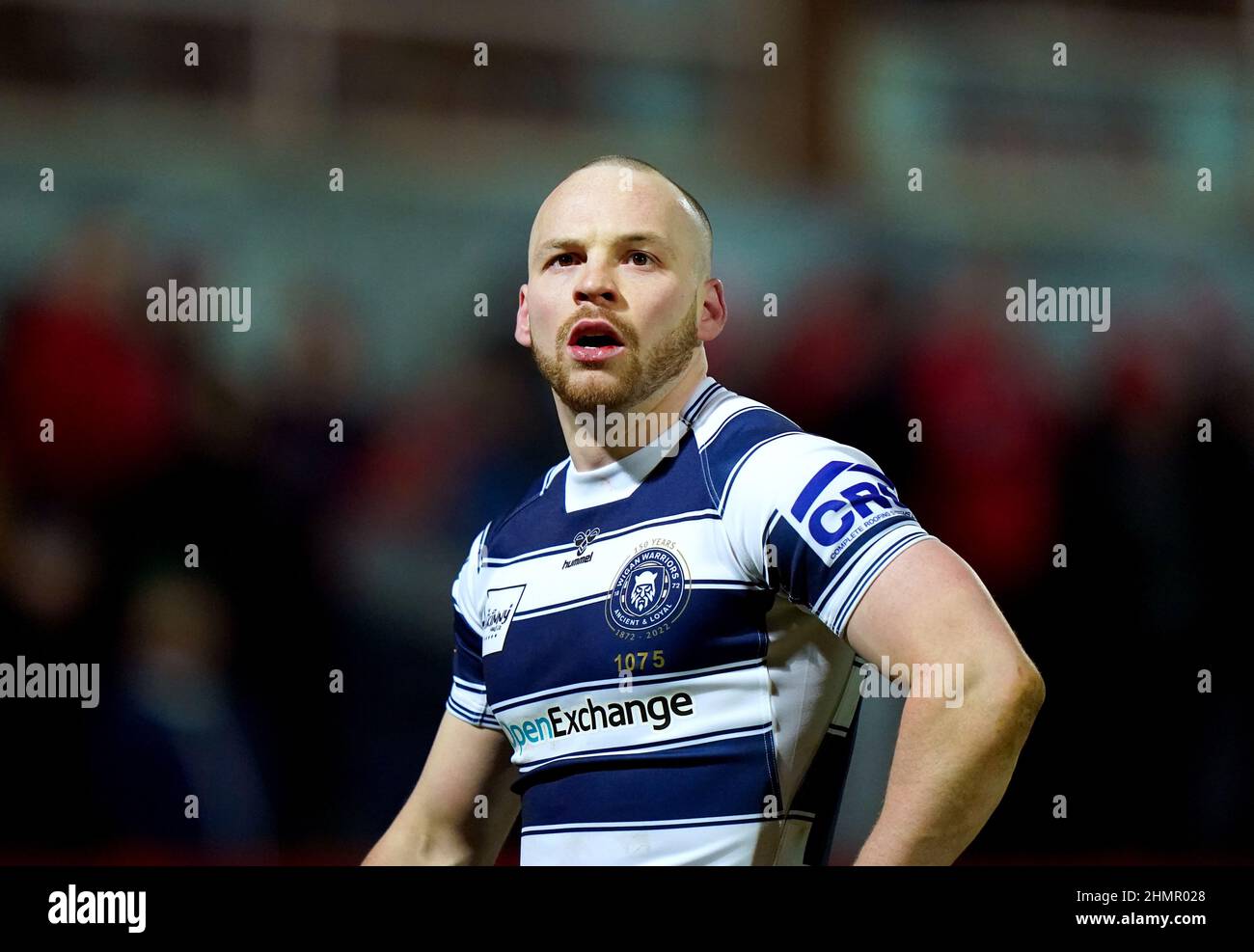 Wigan Warriors' Liam Marshall during the Betfred Super League match at ...