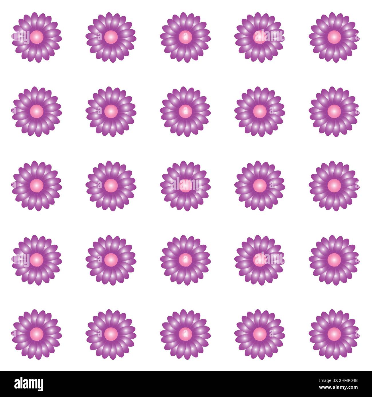 Colored Flowers Pattern template, is a professional, modern, colored ...