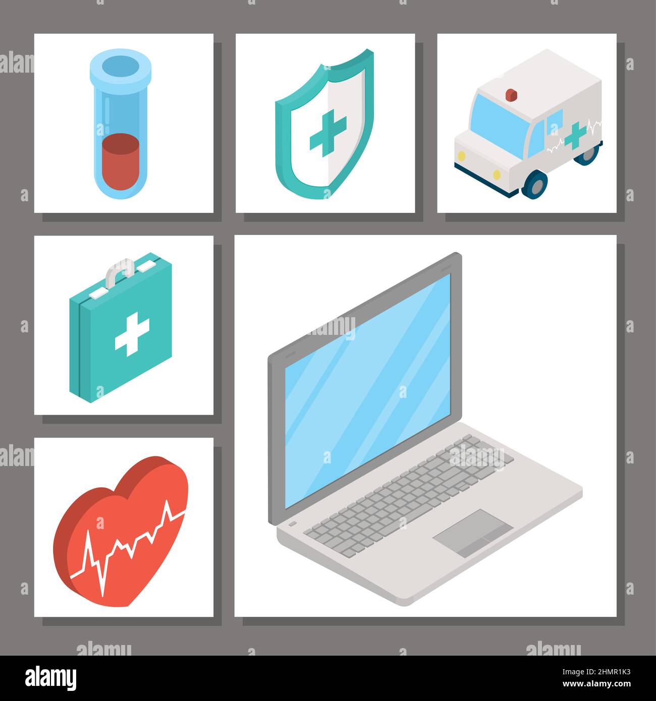medical services icon collection design Stock Vector Image & Art - Alamy