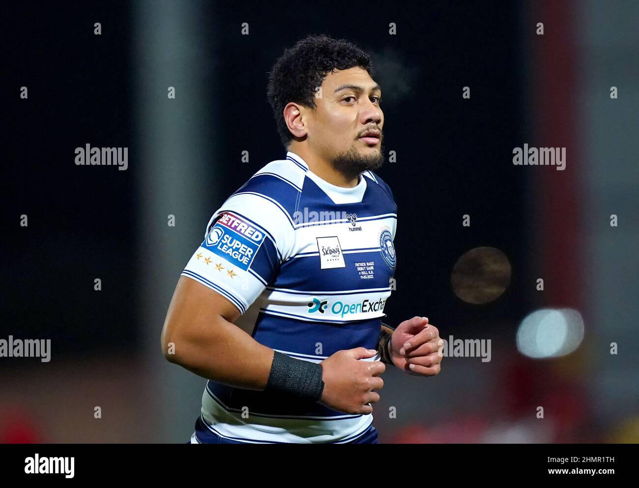 Wigan Warriors' Patrick Mago during the Betfred Super League match at ...