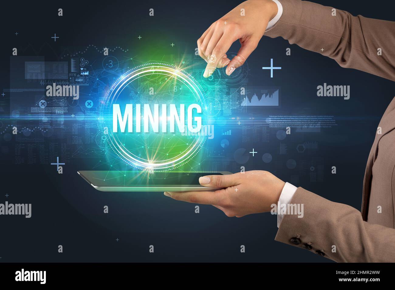 Close up touchscreen mining hi-res stock photography and images - Alamy