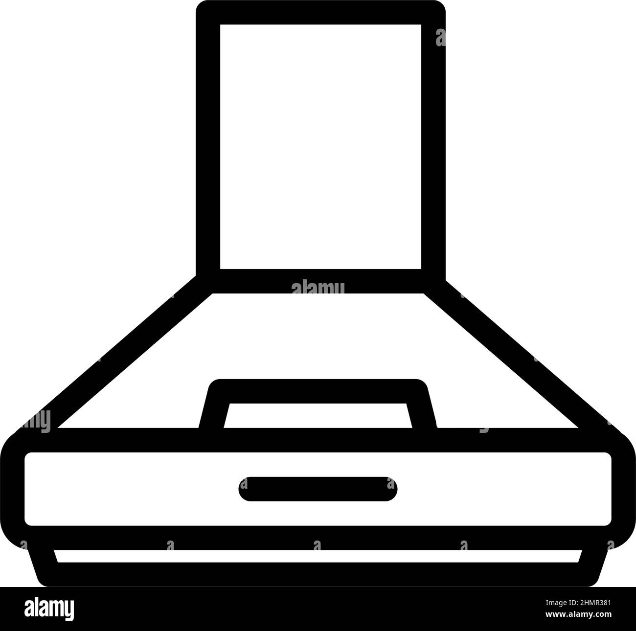 cooker hood line icon vector illustration Stock Vector Image & Art - Alamy