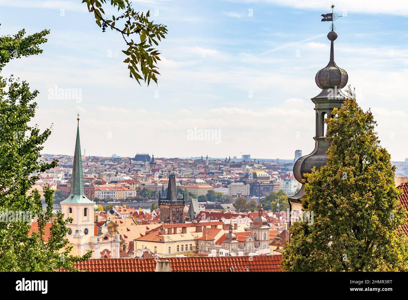 Prague panoramic scenery hi-res stock photography and images - Alamy