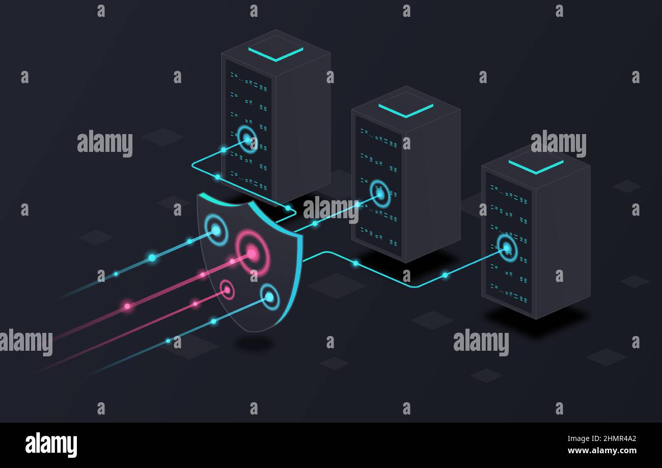 Protection network security Stock Vector Image & Art - Alamy