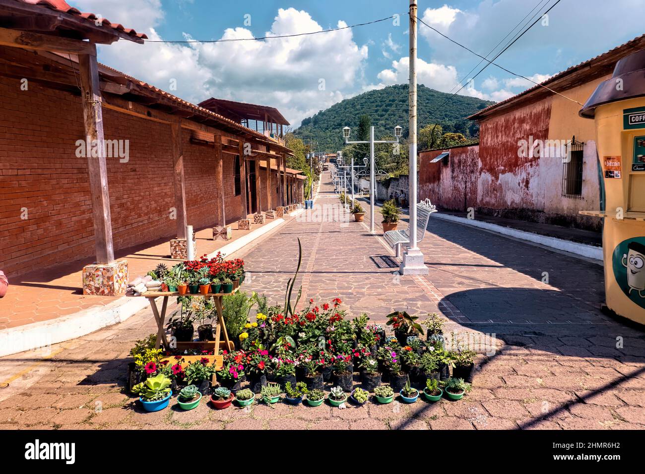 Charming small town Apaneca on the Ruta de las Flores, El Salvador ...