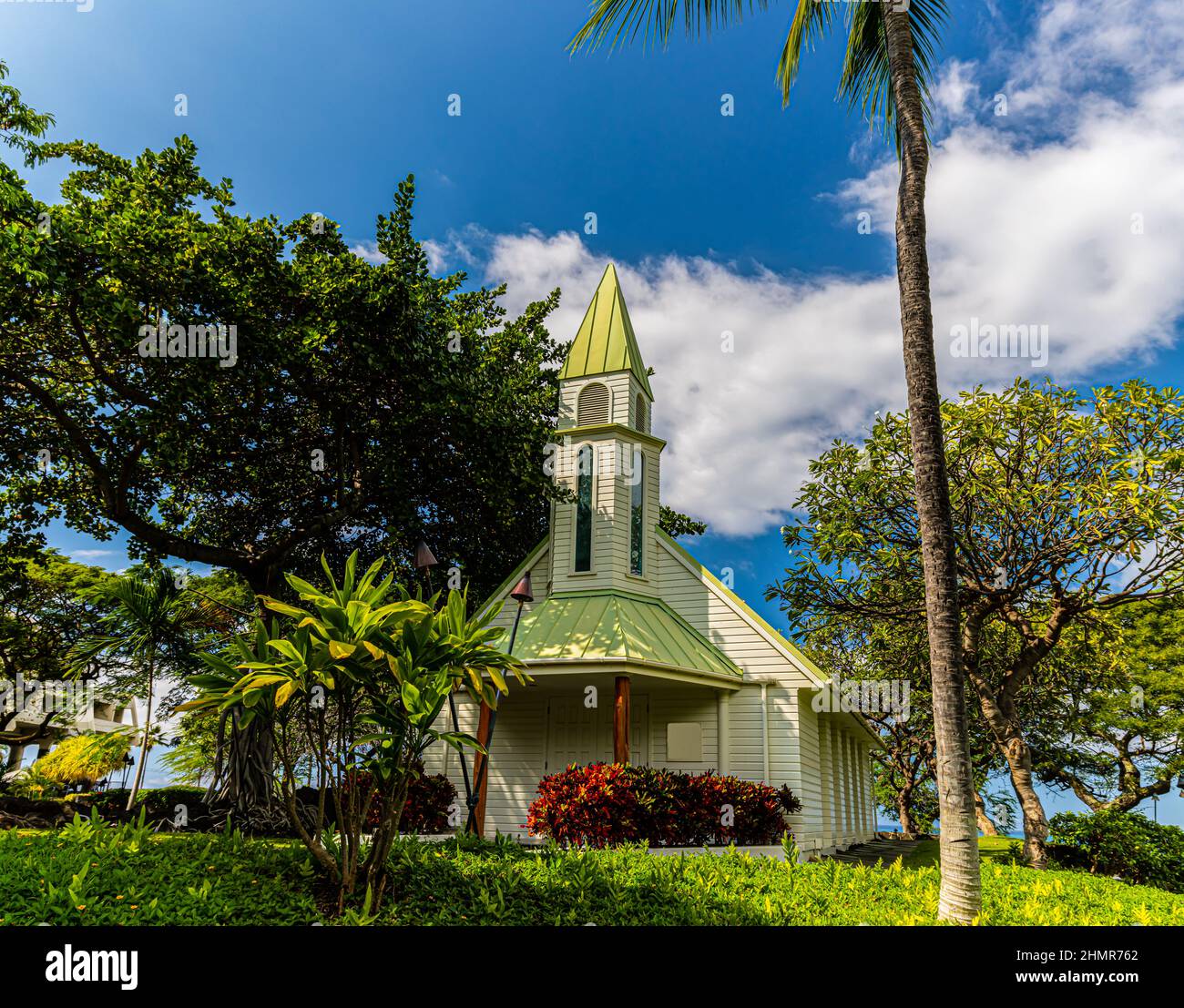 Hawaiian Style Wedding Chapel, Keauhou, Hawaii Island, Hawaii, USA ...