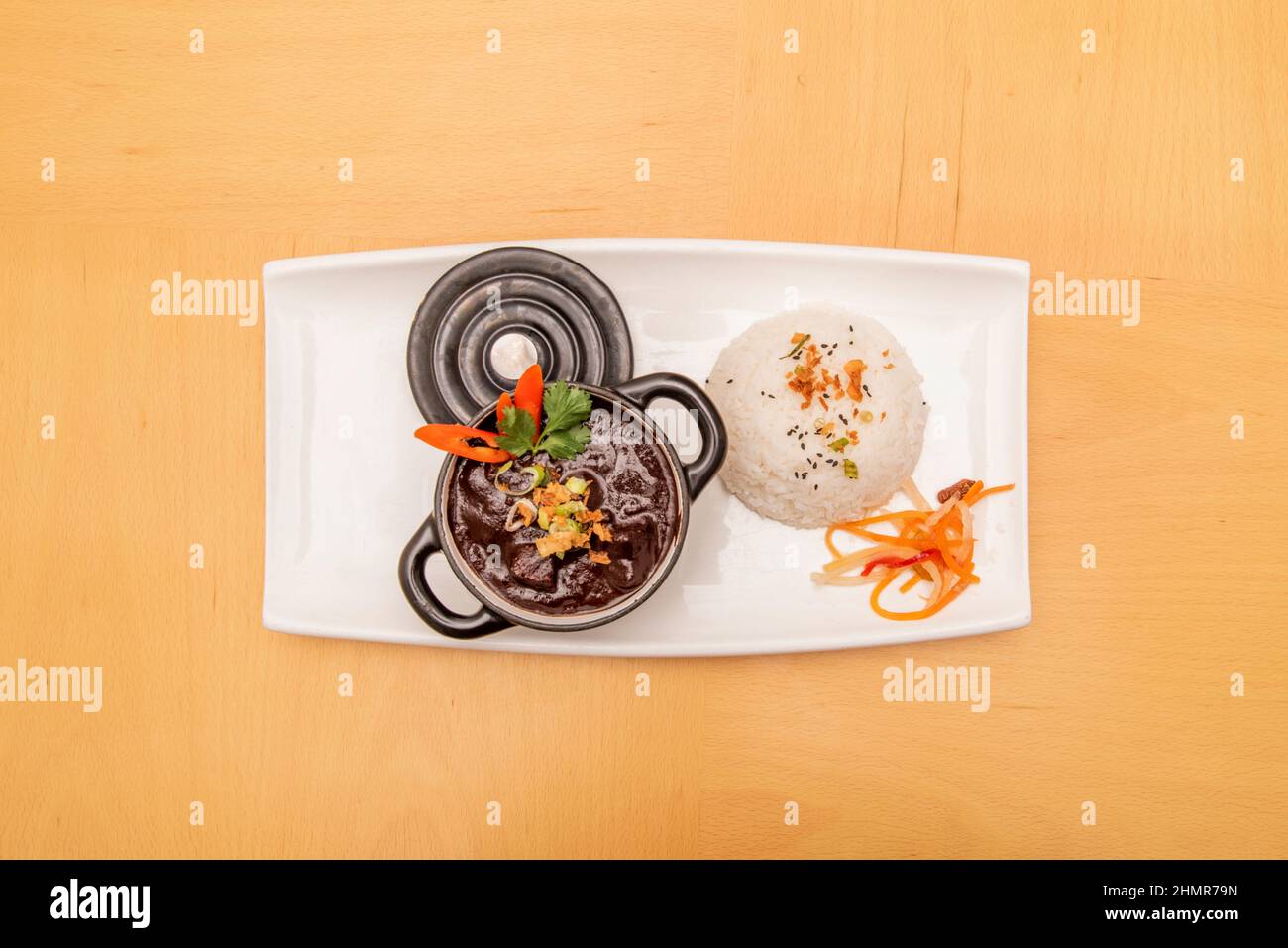 Dinuguan or pig's blood stew is a Filipino blood and meat stew slow ...