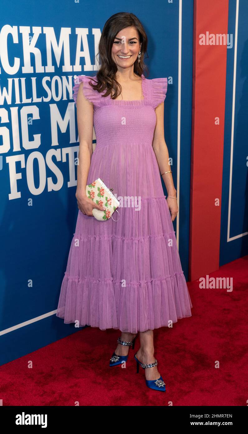 New York, NY - February 10, 2022: Haley Fish attends the opening night ...