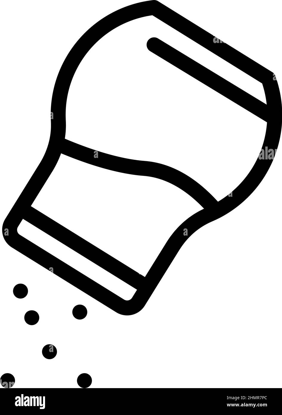 salt add line icon vector illustration Stock Vector Image & Art - Alamy