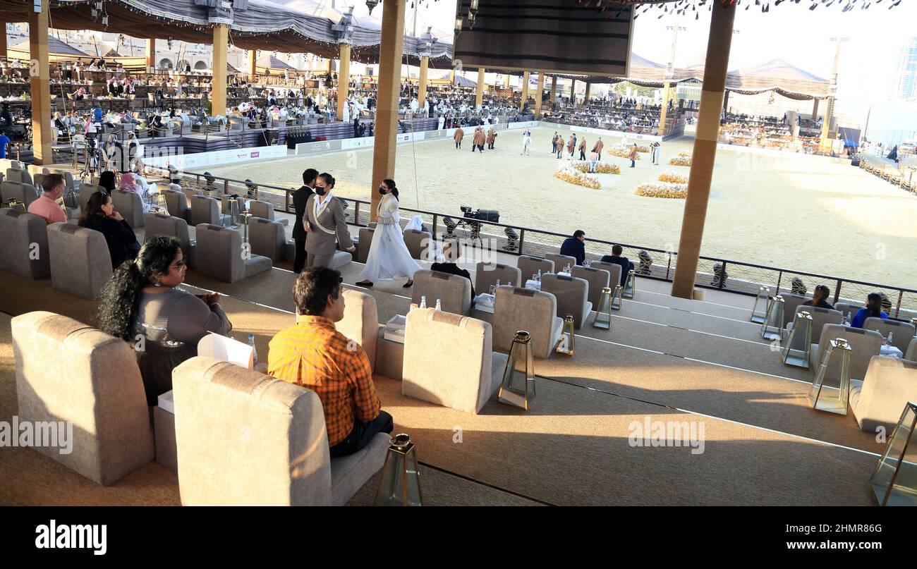 Doha, Qatar. 11th Feb, 2022. Katara International Arabian Horse ...