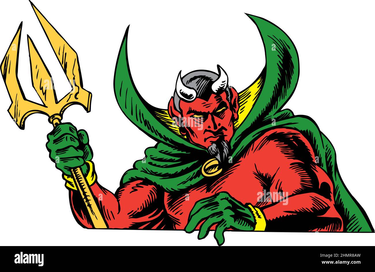 Trident devil fork hi-res stock photography and images - Alamy