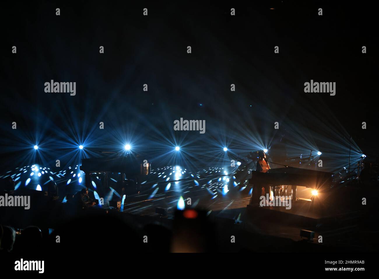 Alula, Saudi Arabia. 11th Feb, 2022. Alicia Keys performs during the ...