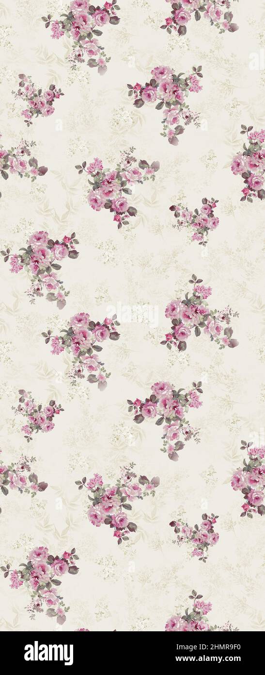 Beautiful pattern, wallpaper or background for print design Stock Photo ...