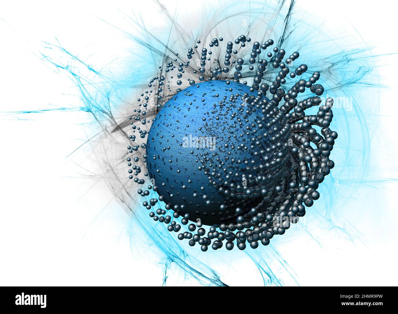 Quantum computing, conceptual illustration Stock Photo - Alamy