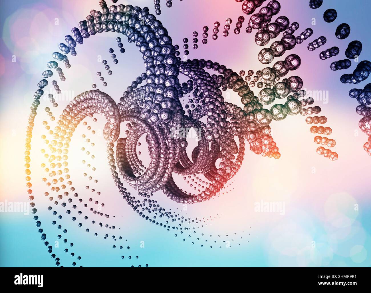 Quantum computing, conceptual illustration Stock Photo - Alamy