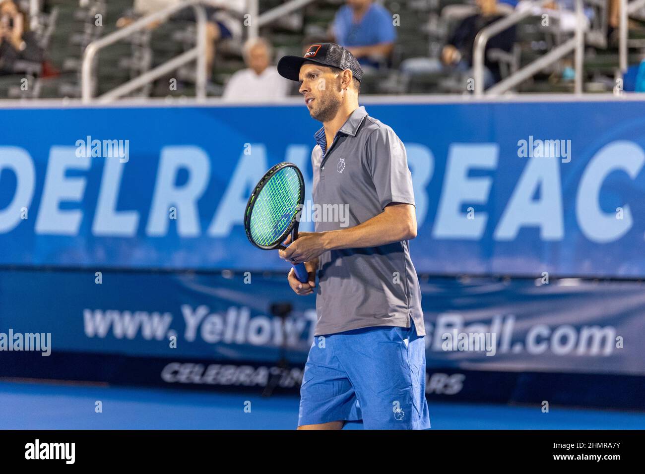 Florida, USA. 11th Feb, 2022. Bob Bryan, Mike Bryan v Luke Jensen ...