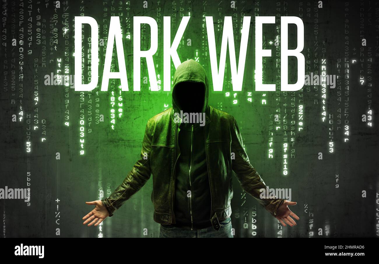 Faceless hacker dark web hi-res stock photography and images - Alamy