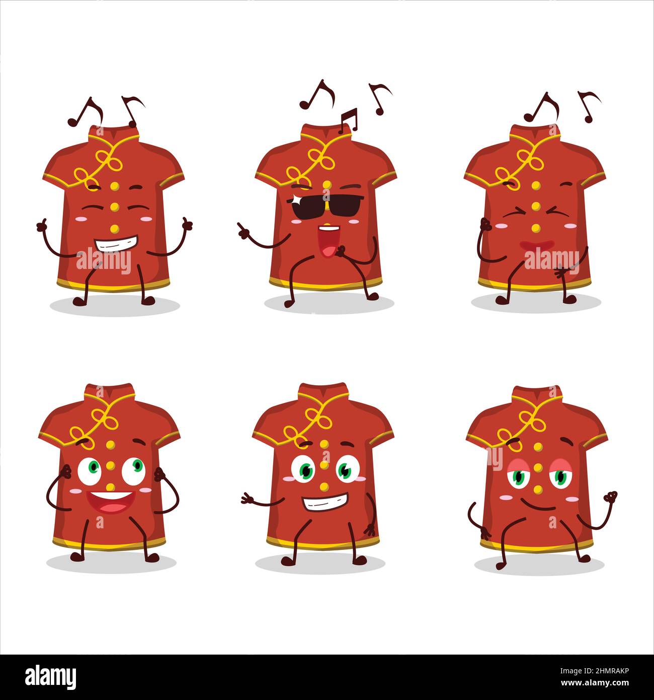 Traditional chinese dance and music Stock Vector Images - Alamy