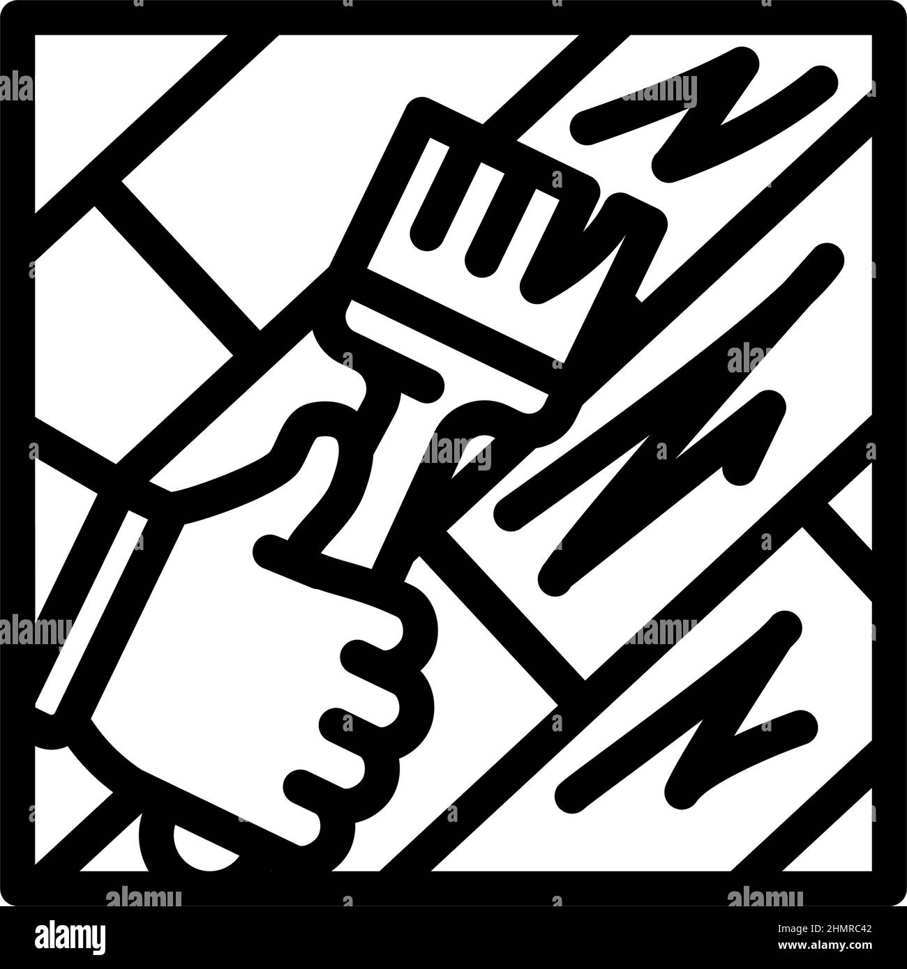 Black worktop Stock Vector Images - Alamy