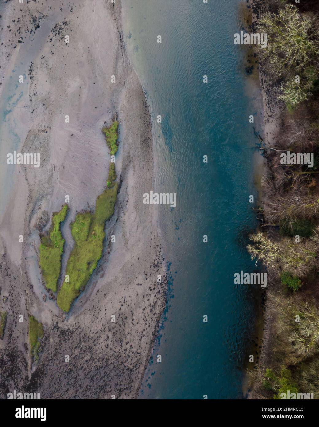 River Tavy at Lopwell Dam, Devon Stock Photo - Alamy