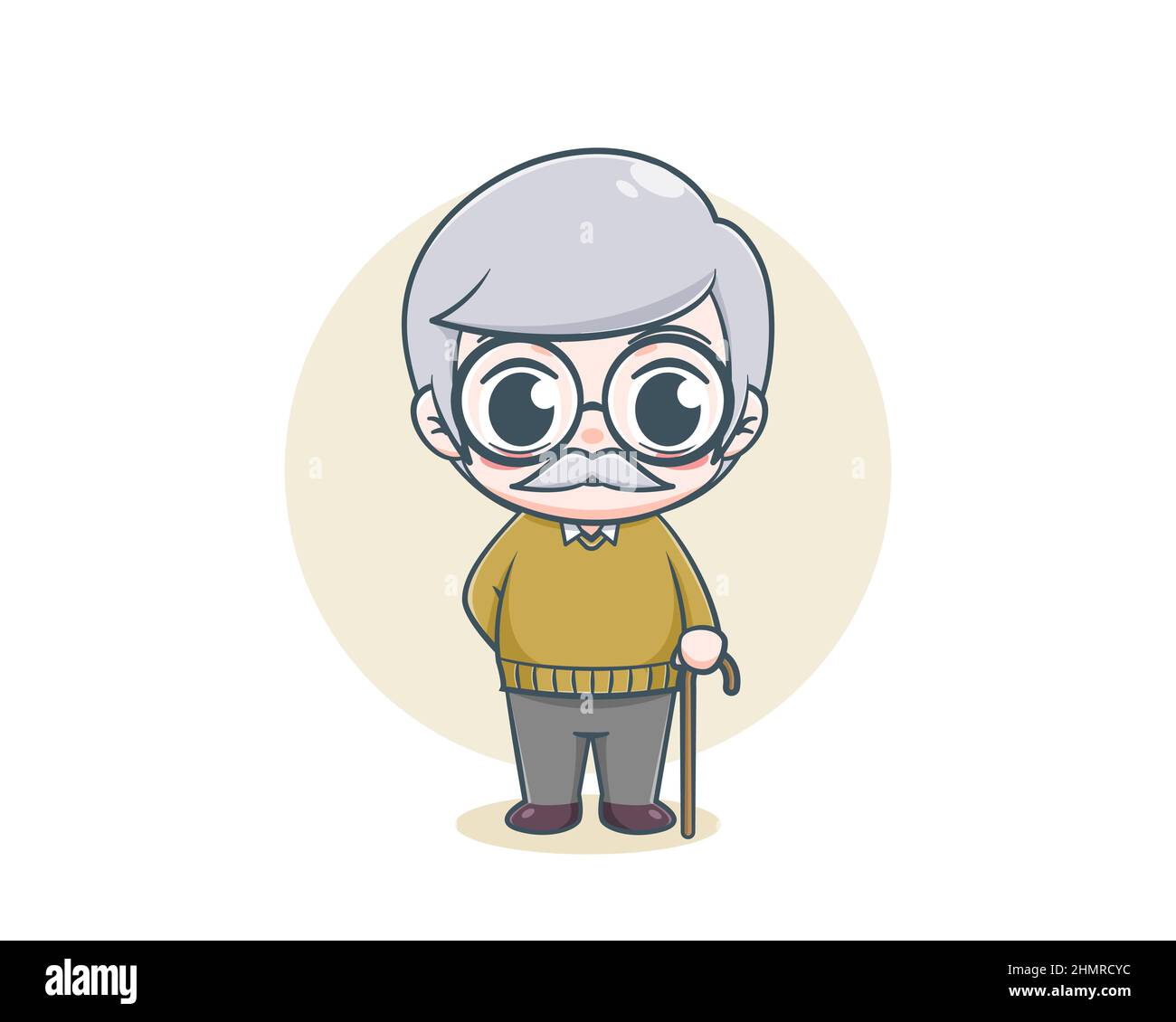 Cartoon illustration elderly women hi-res stock photography and images ...