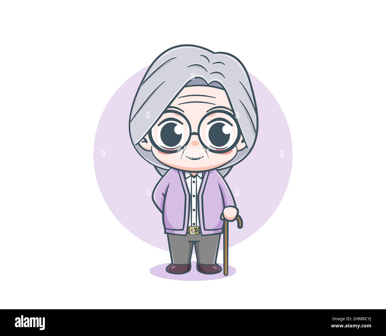 Old people avatar cartoon illustration Stock Vector Image & Art - Alamy