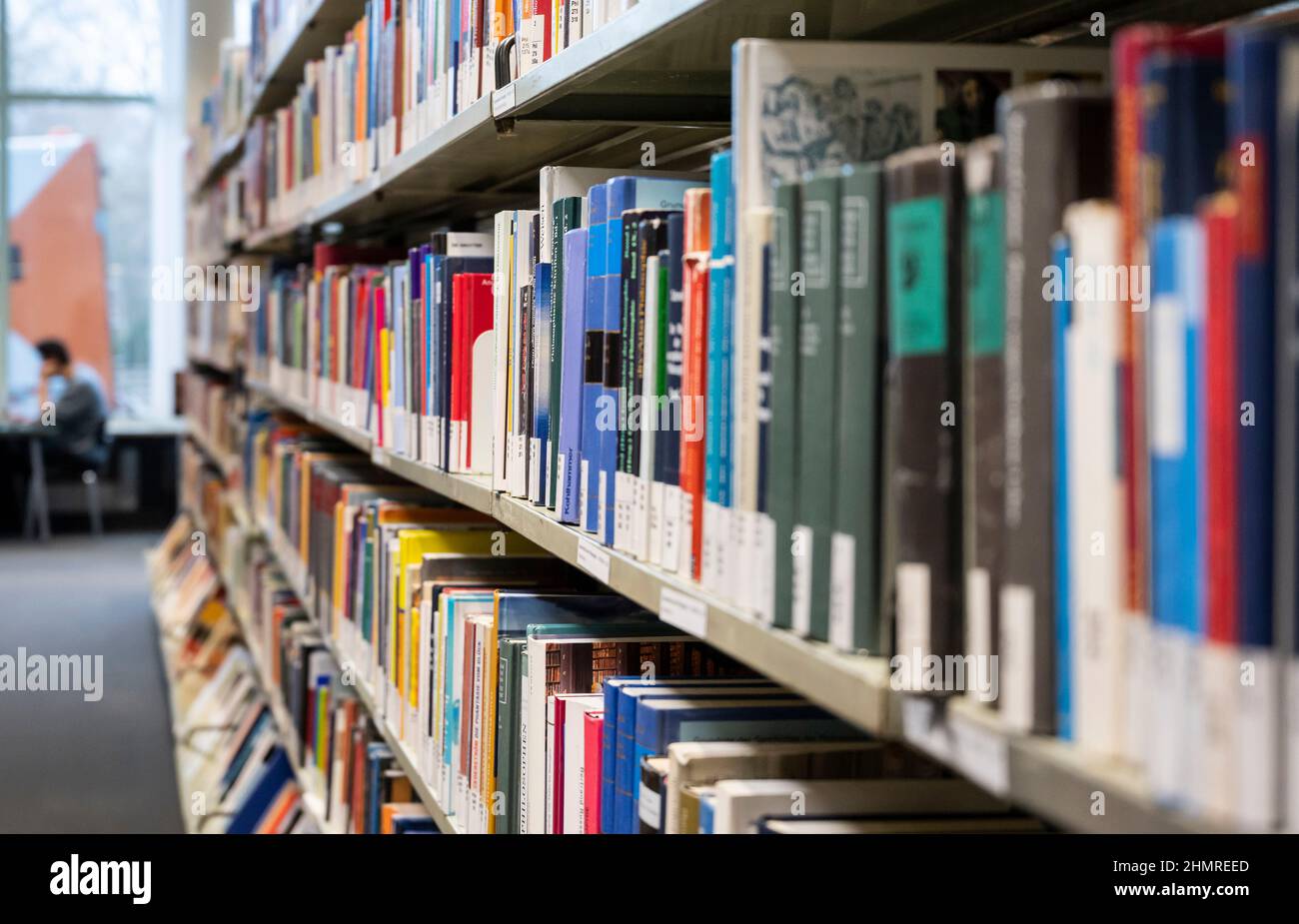 Berlin, Germany. 10th Feb, 2022. In a corridor in the Central and State ...