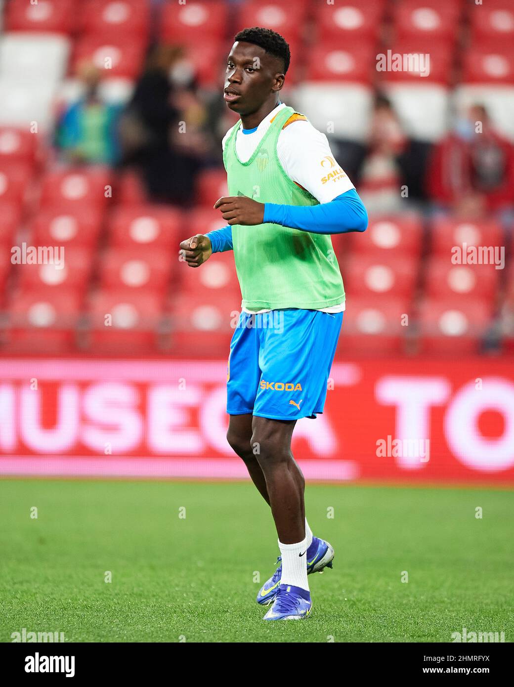 Ilaix Moriba of Valencia CF during the Copa del Rey match, semifinal ...