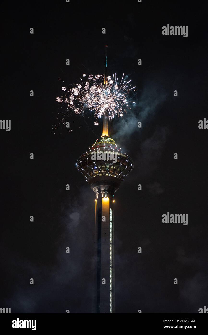 Tehran, Iran. 10th Feb, 2022. Plenty of green and red and orange and ...