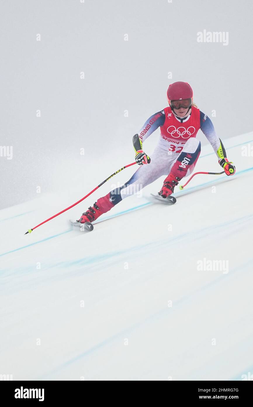 Yanqing, China. 12th Feb, 2022. Olympics, Alpine skiing, women's ...